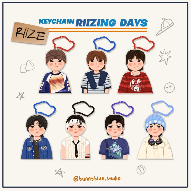 Jual Keychain RIIZE Member | Shopee Indonesia