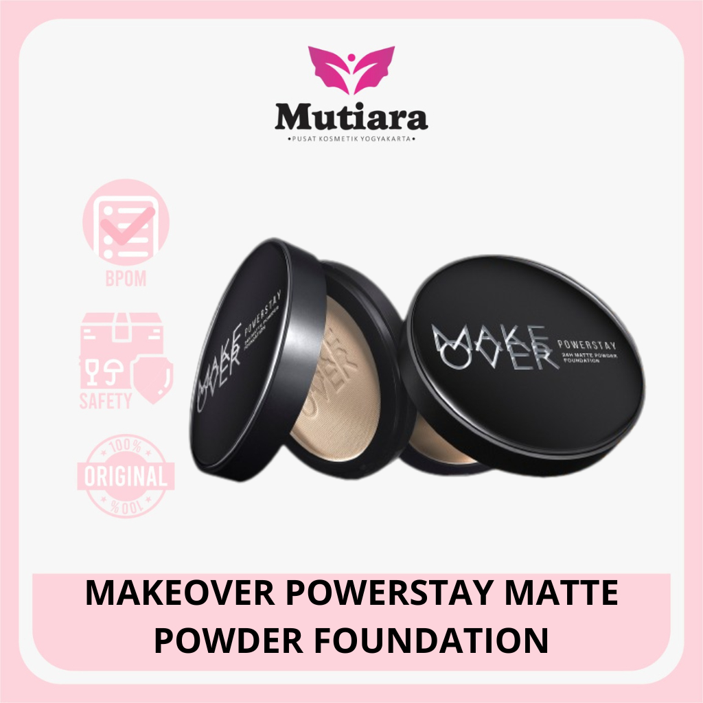 Jual MAKEOVER POWERSTAY MATTE POWDER FOUNDATION | Shopee Indonesia