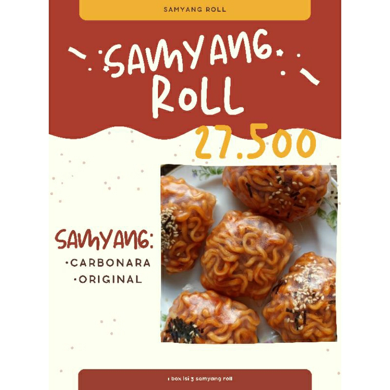 Jual Samyang Roll Carbonara/ori | Shopee Indonesia
