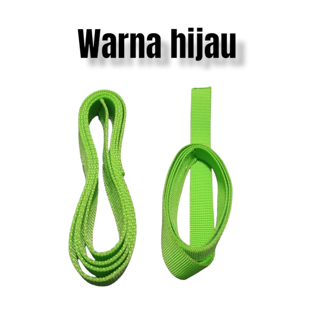 Jual Tali webbing/tali hammock webbing tebal 2Meter/pcs | Shopee Indonesia