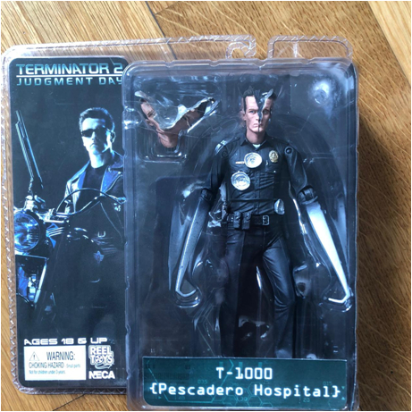 Jual Neca Terminator 2 Judgment Day T-1000 Pescadero Hospital Action ...