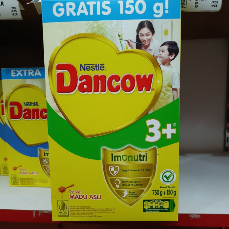 Jual Susu Dancow 3+ Madu asli #750g+150g | Shopee Indonesia