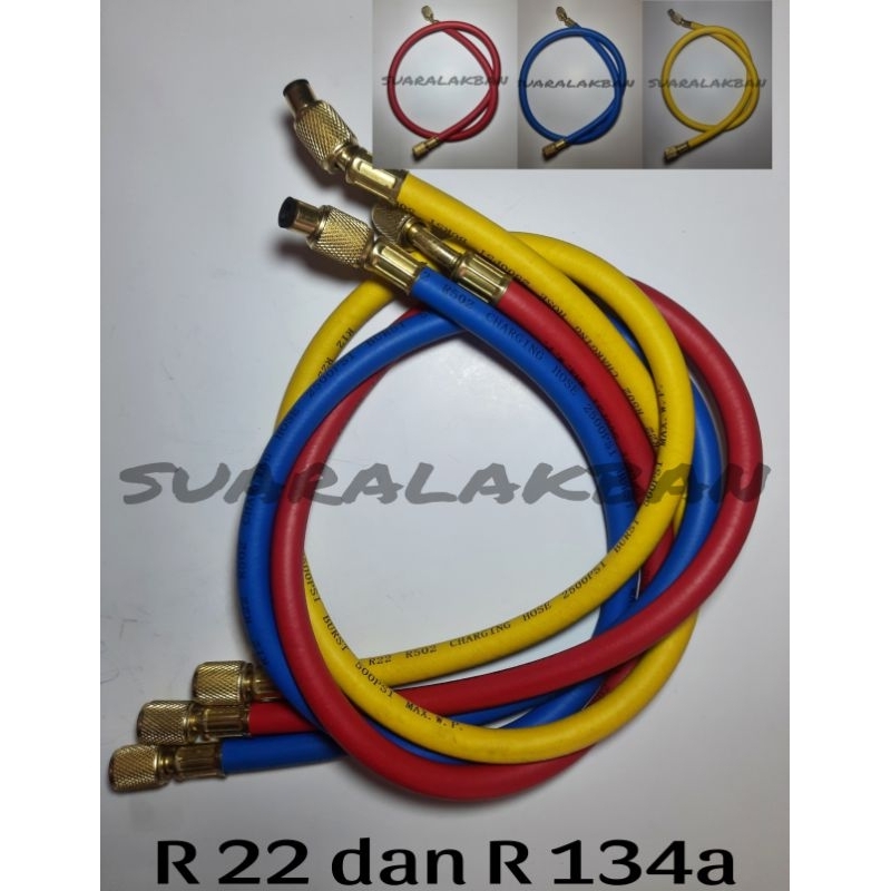 Jual Selang Manifold R22 Dan R134 Analizer Charging KULKAS DAN AC ...