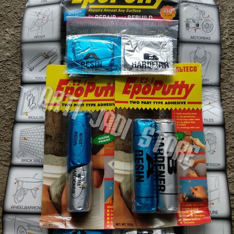 Jual Lem Porting Epo Putty ALTECO 15gr 50gr 100gr | Shopee Indonesia
