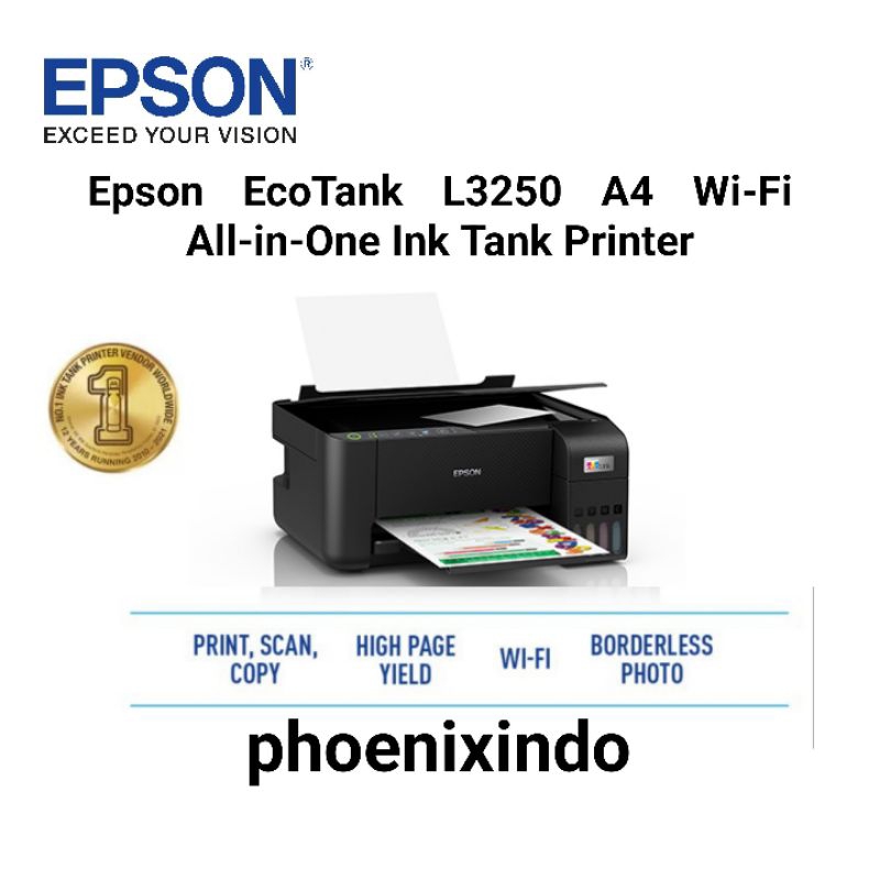 Jual Epson EcoTank L3250 A4 Wi-Fi All-in-One Ink Tank Printer L 3250 ...
