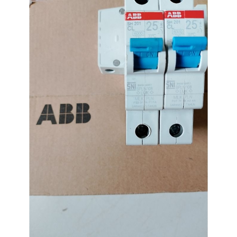 Jual MCB ABB 25A ASLI SPLN | Shopee Indonesia Jual MCB ABB 25A ASLI SPLN | Shopee Indonesia