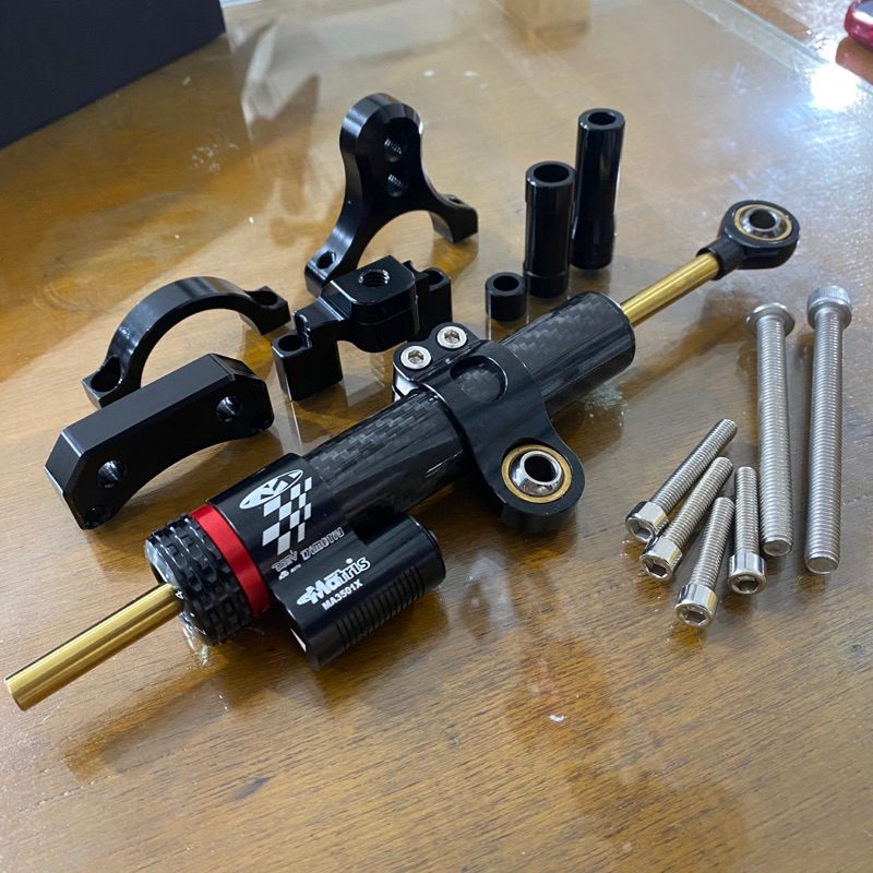 Jual set stabilizer stang R25 old V1 Breket steering dumper R25 old V1 ...