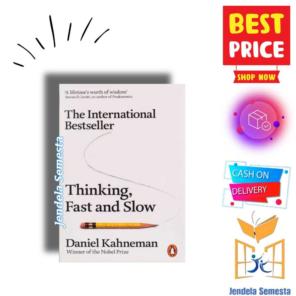 Jual Thinking Fast and Slow - Daniel Kahneman (English) | Shopee Indonesia
