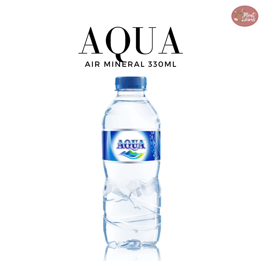 Jual Aqua Botol 330ml - Air mineral | Shopee Indonesia