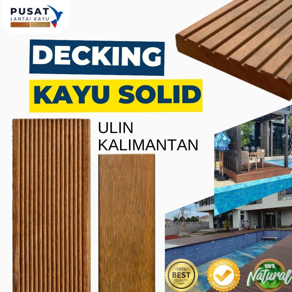 Jual Decking Kayu/Decking Tile/Deck/Pool Deck/Iron Wood/Kayu Ulin ...