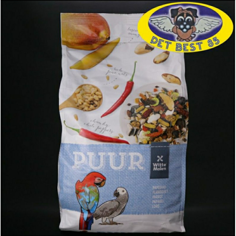 Jual Puur Parrot Macaw 2kg Makanan Burung Macaw -Parrot Import Birdfood ...