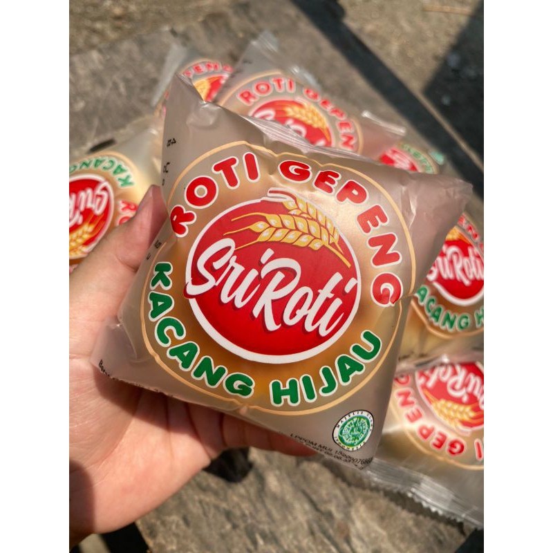 Jual SRI ROTI 1 PACK isi 10 pcs(roti gepeng aneka rasa) | Shopee Indonesia