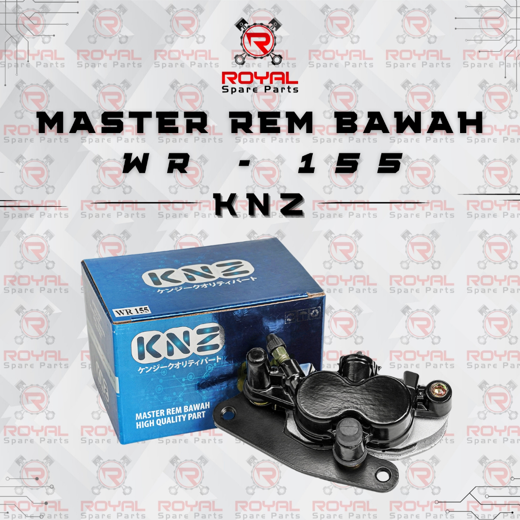Jual KEPALA BABI KALIPER CAKRAM DEPAN WR155 WR-155 ORIGINAL KNZ | Shopee Indonesia