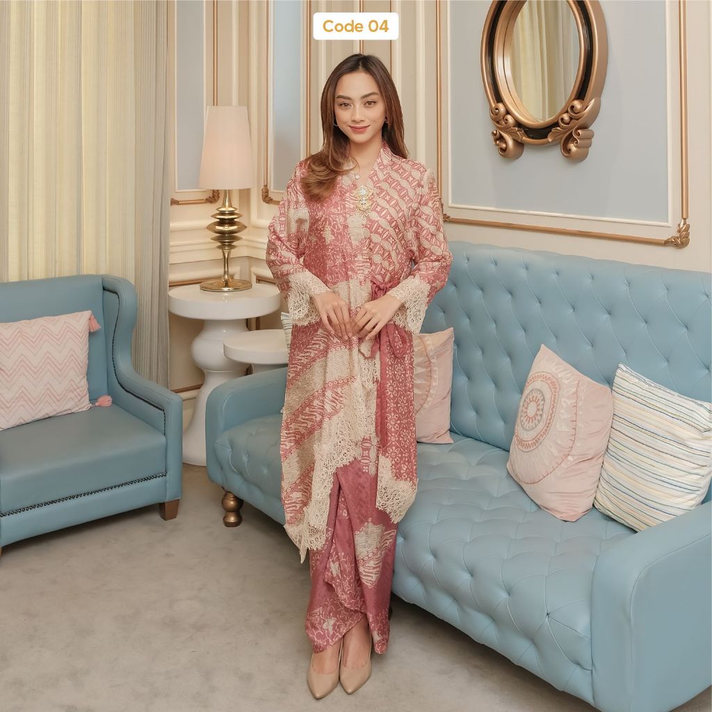 Jual KIMONO Set Blouse Batik Kimono dan Rok Lilit Batik Modern | Shopee ...