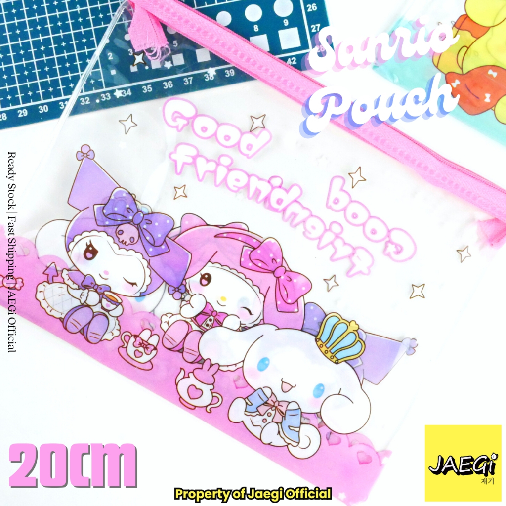Jual JAEGi - Map Mika A5 Transparan / Pouch Sanrio Edition Multifungsi ...