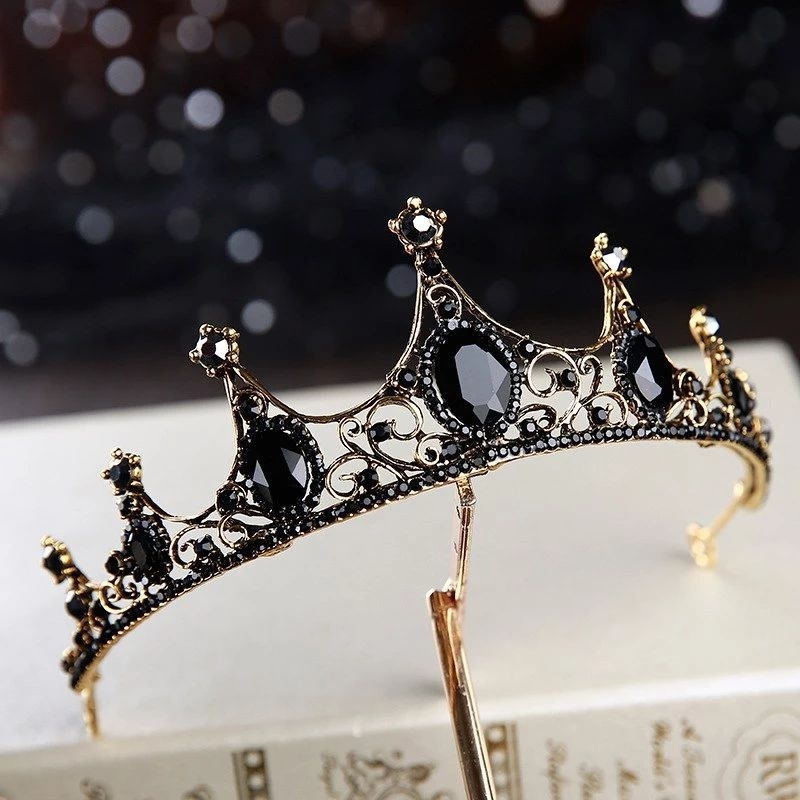 Jual Black Crown - Princess Crown Hitam - Mahkota Hitam | Shopee Indonesia