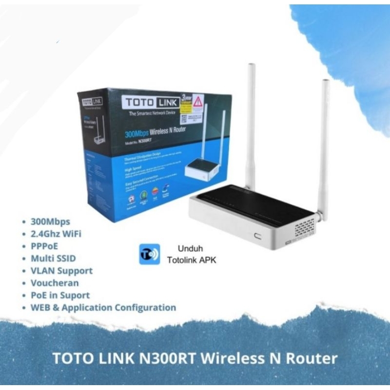 Jual TOTOLINK N300RT 300MBPS ROUTER WIRELESS | Shopee Indonesia