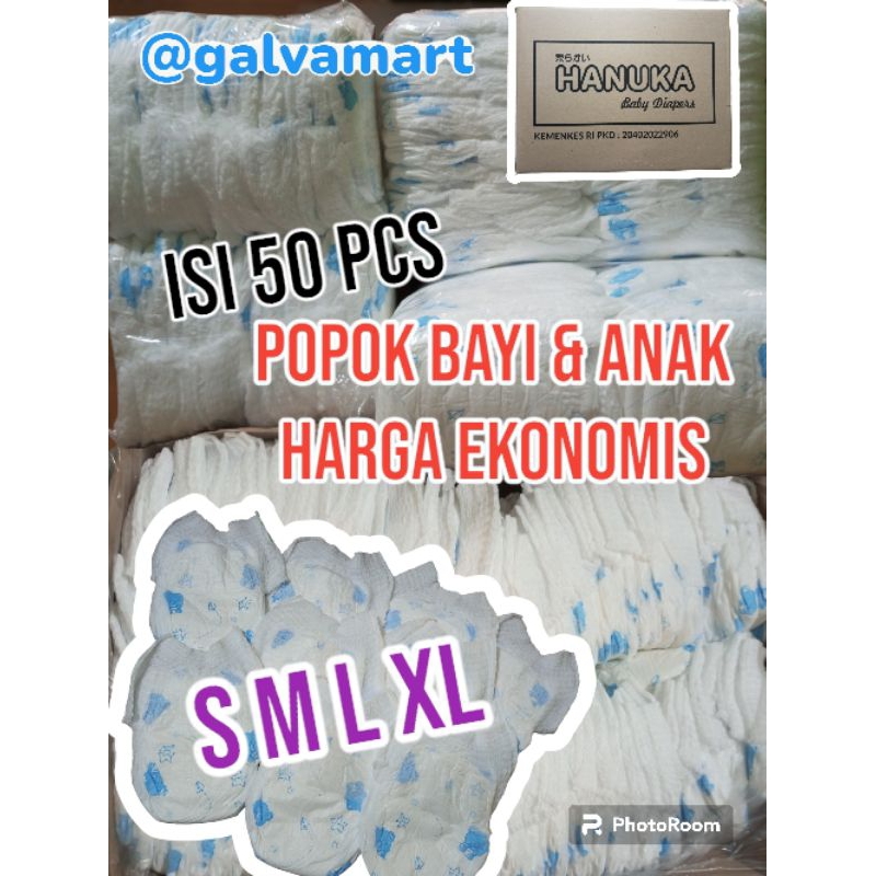 Jual Popok bayi anak tipe celana size s m l xl isi 50 pcs | Shopee ...