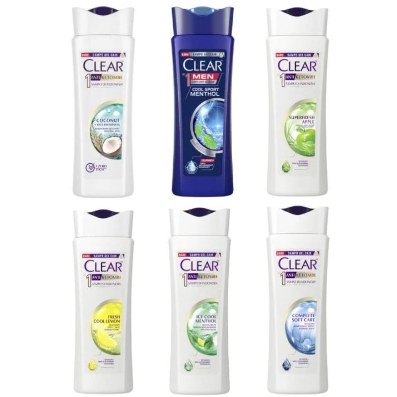 Jual Clear shampo kemasan 160ml all variant | Shopee Indonesia