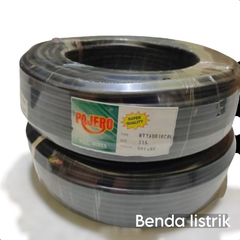 Jual Kabel Pompa Satelit Pajero 3x1.5mm Serabut 50 Yard - Kabel Sibel ...