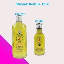 Jual FORA MINYAK KEMIRI 65ml / TUTUP PUTIH 65 ml / 125ml Original BPOM ...