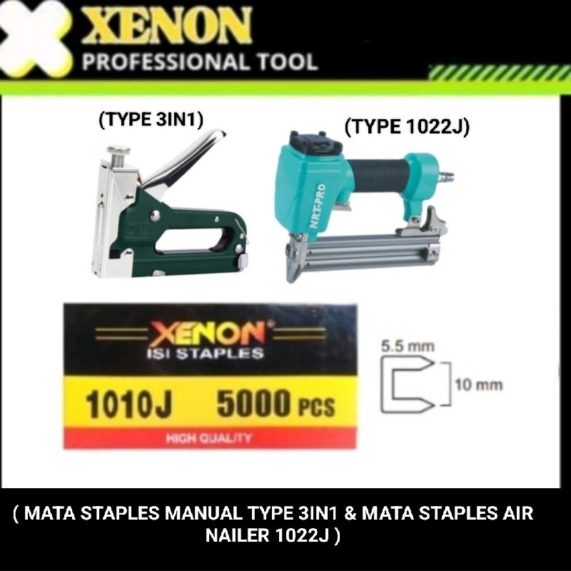 Jual Xenon mata staples type 1010J ( buat staples manual type 3in1 ...