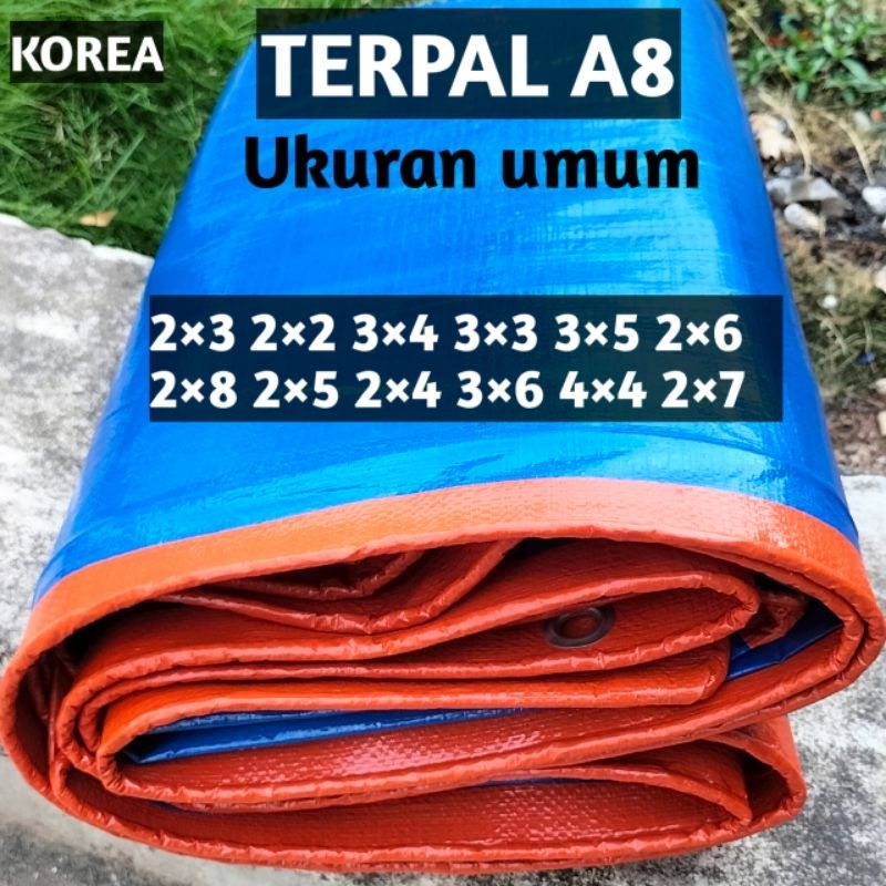 Jual Terpal trek type A8 korea cap treck ukuran umum | Shopee Indonesia