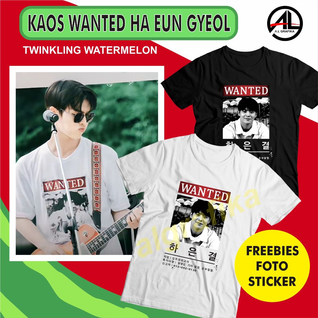 Jual KAOS WANTED HA EUN GYEOL KAOS TWINKLING WATERMELON SPARKLING ...