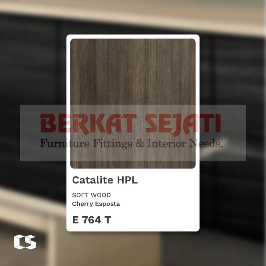 Jual E 764 T - HPL CATALITE HPL BY CS LAMINATES - WOODGRAIN | Shopee ...