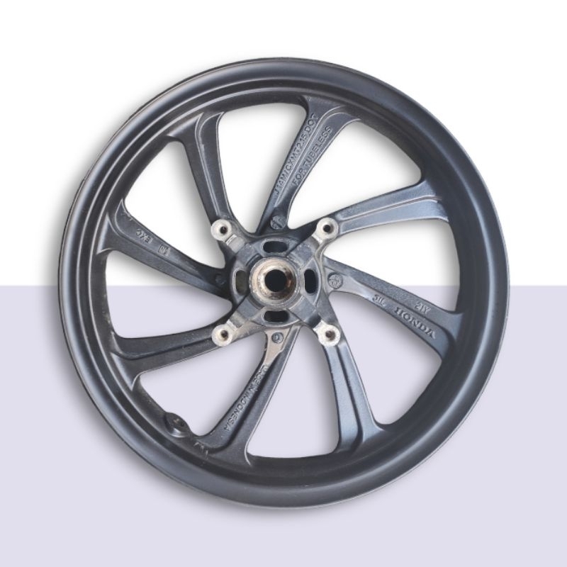 Jual Velg Bagian Depan Honda PCX 150 Lokal Asli ORI Original AHM K97 ...