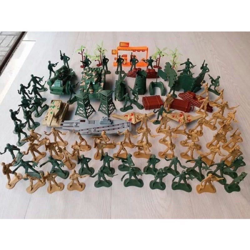Jual PREMIUM MAINAN TENTARA PRAJURIT MILITARY TANK BENTENG ARMY SOLDIER ...
