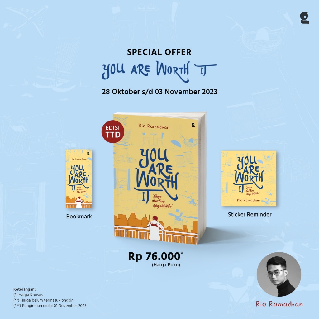 Jual Buku You Are Worth It Karya Rio Ramadhan - Gradien Mediatama ...