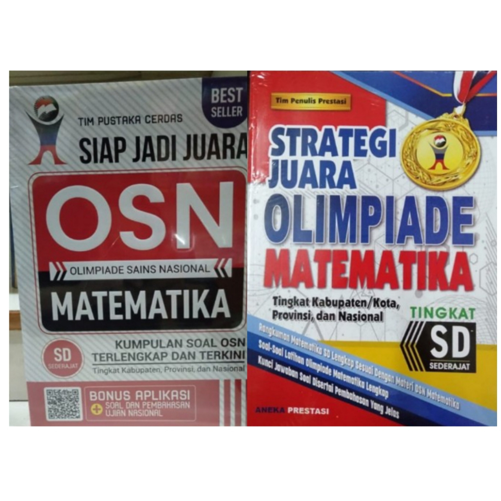 Jual Buku Olimpiade OSN Matematika SD MI ( Kumpulan Soal & Pembahasan ) | Shopee Indonesia