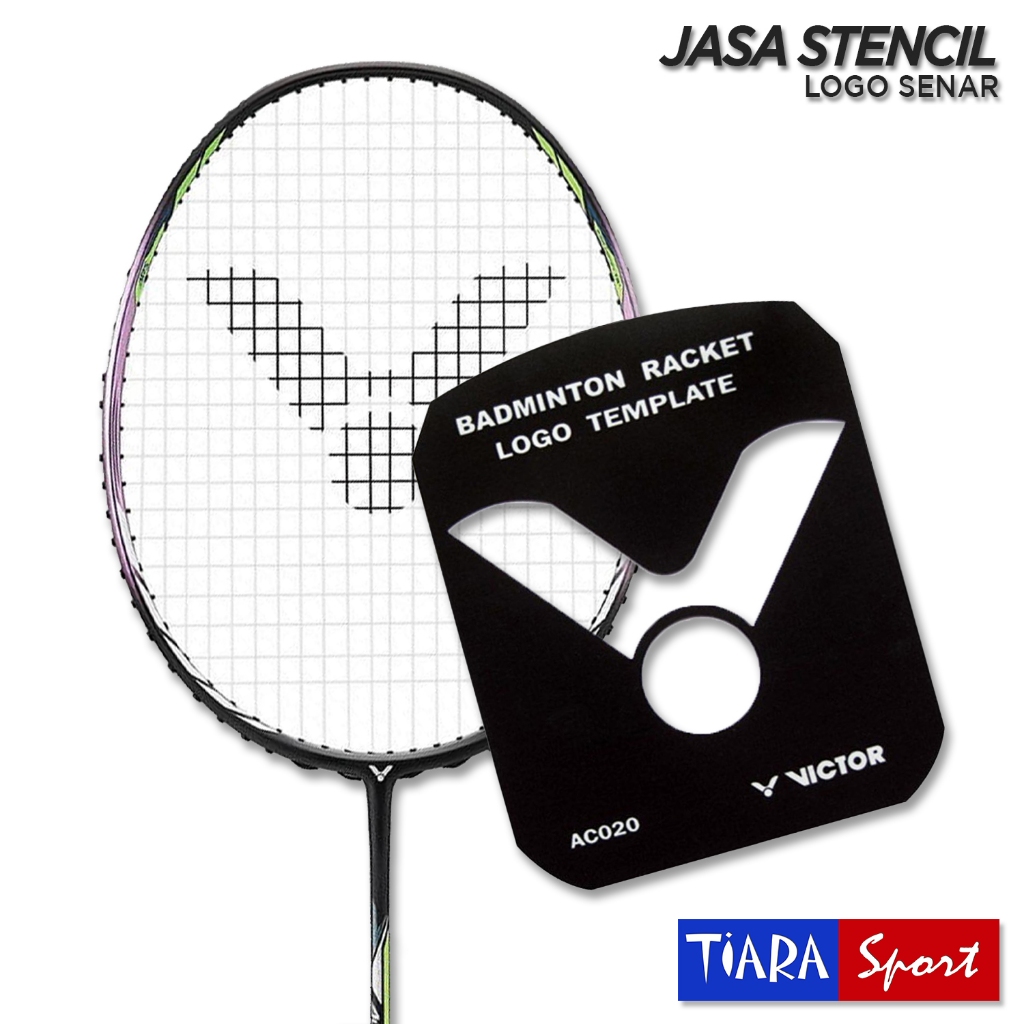 Jual Jasa Stencil Logo Pasang Senar Raket Badminton (Khusus Pembelian ...