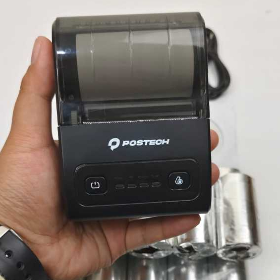 Jual MINI THERMAL PRINTER BLUETOOTH KASIR POS PPOB STRUK NOTA 58MM BATERAI BONUS 15 KERTAS ...