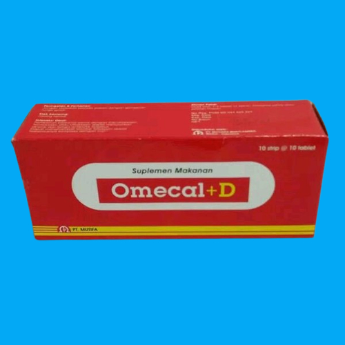 Jual OMECAL+D TABLET PER BOX ISI 10 STRIP (MUTIFA) OMECAL + D | Shopee ...