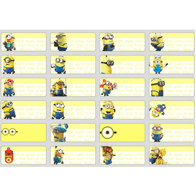 Jual Stiker Label Nama Anti Air - Waterproof Sticker Name Label ...