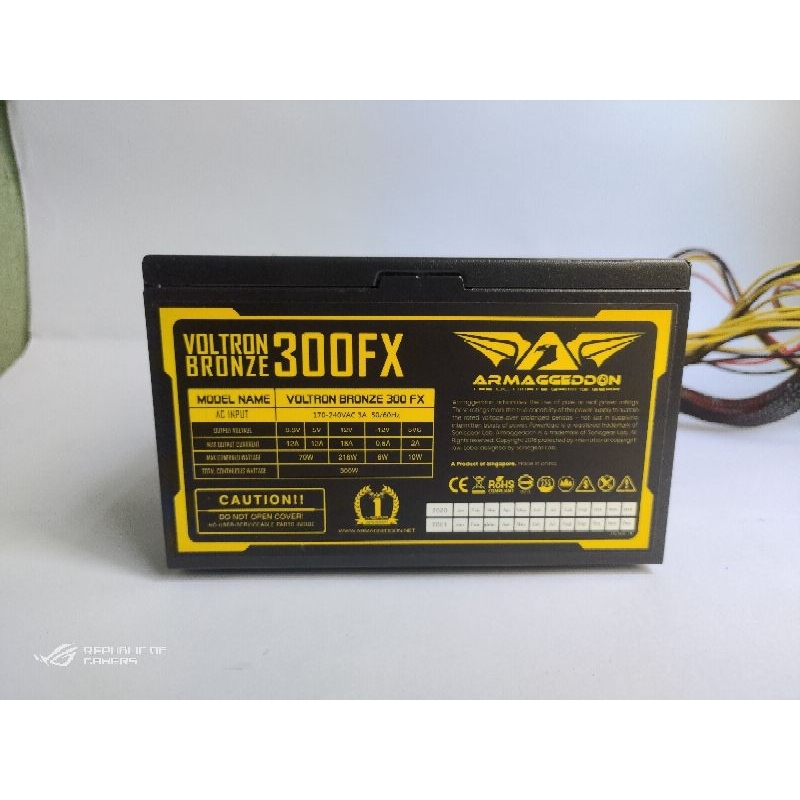 Jual ARMAGEDDON voltron bronzee 300FX RGB | Shopee Indonesia