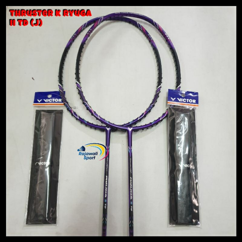 Jual Raket Badminton Victor Thruster Ryuga II TD (J) Original | Shopee ...
