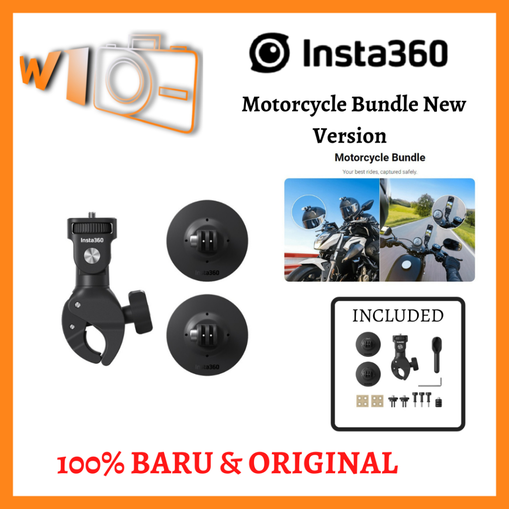 Jual Insta360 Motorcycle Bundle New Version for Insta 360 Action Camera | Shopee Indonesia
