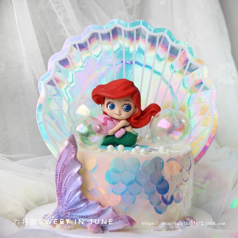 Jual TOPPER CAKE MERMAID / PRINCESS ARIEL MERMAID SWEETINY / BABY ARIEL ...