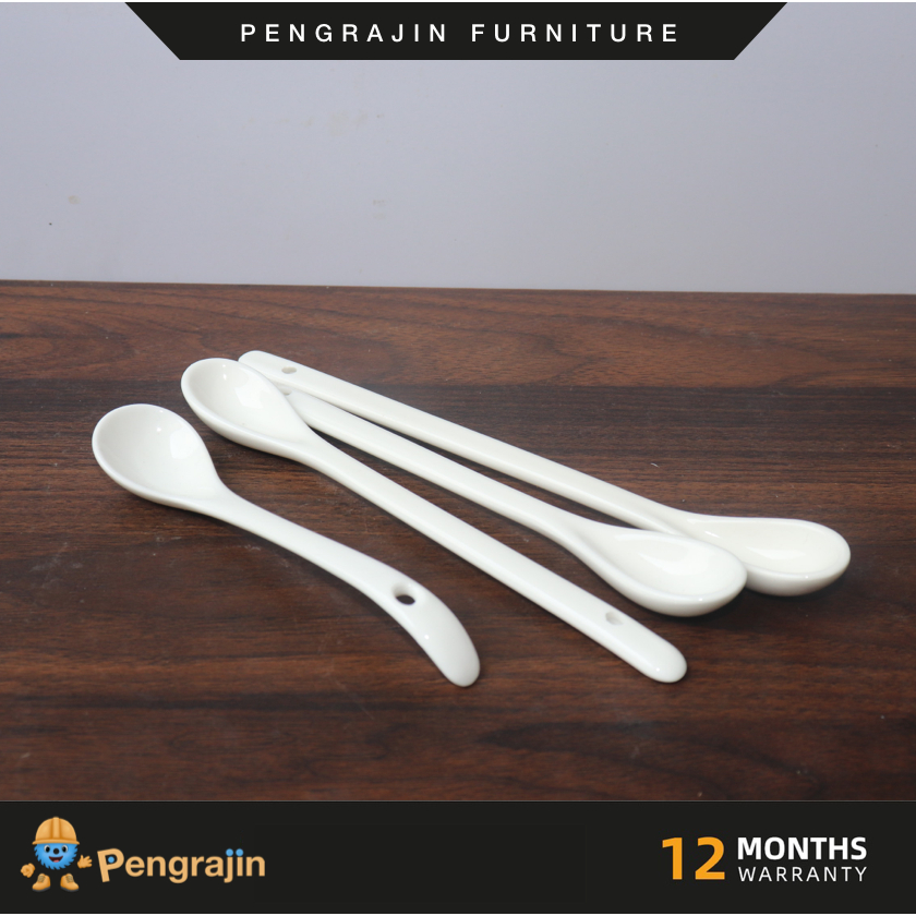 Jual Sendok Teh Keramik Porcelin Panjang Minimalist | Shopee Indonesia
