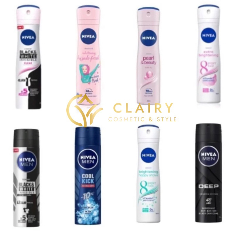 Jual NIVEA SPRAY MIST roll on 150 ml Tahan lama | body mist , spray ...