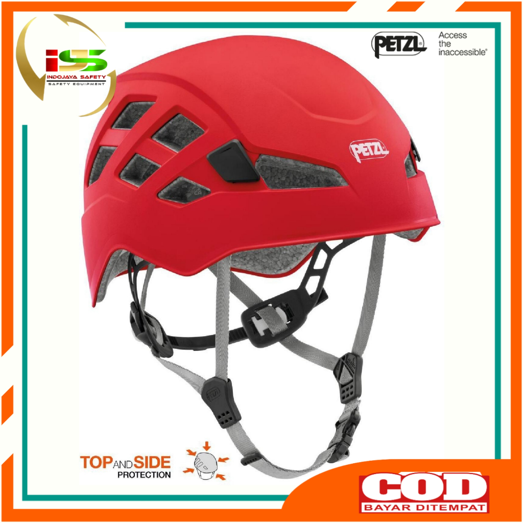 Jual Helm Safety PETZL Boreo Merah Safety Helmet Panjat Climbing Red ...
