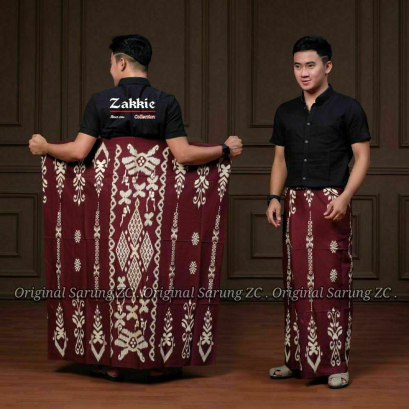Jual SARUNG BATIK MOTIF ZUMA | SARUNG PRIA | SARUNG SHOLAT | SERAGAM ...