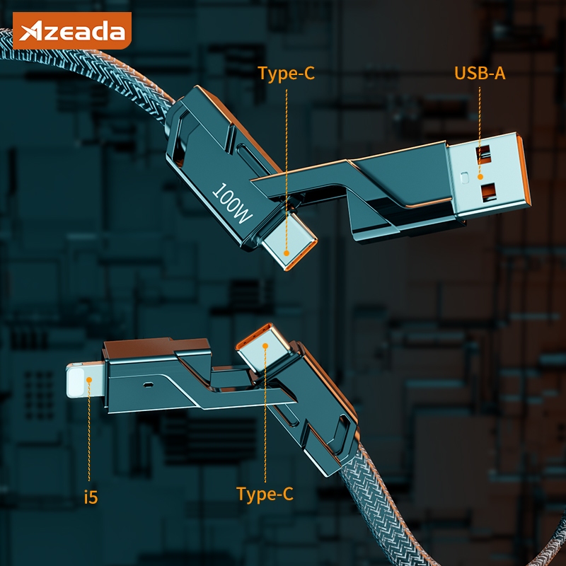 Jual Azeada Armor Data Cable (PD-B96th) | Shopee Indonesia