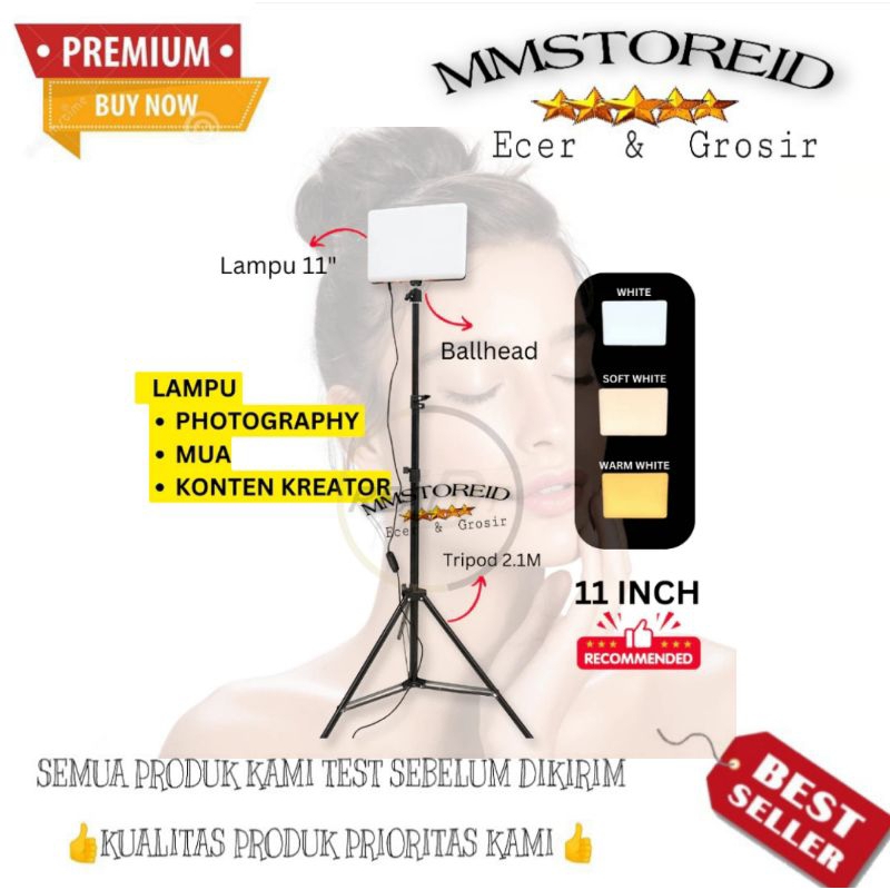 Jual MM - Paket Komplit Lampu Camera Light PL-26 / Lampu Foto Produk ...