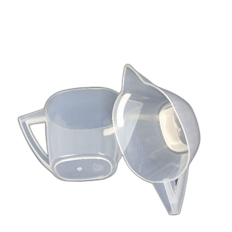 Jual Lengkap Gelas Ukur Bulat Gelas Takar Air Susu Oval Cup Plastik ...