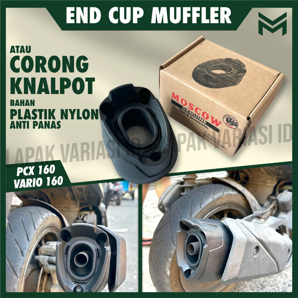 Jual CORONG KNALPOT VARIO 160 CBS ABS NEW ( 2020 - 2023) PCX 160 ( 2021 ...