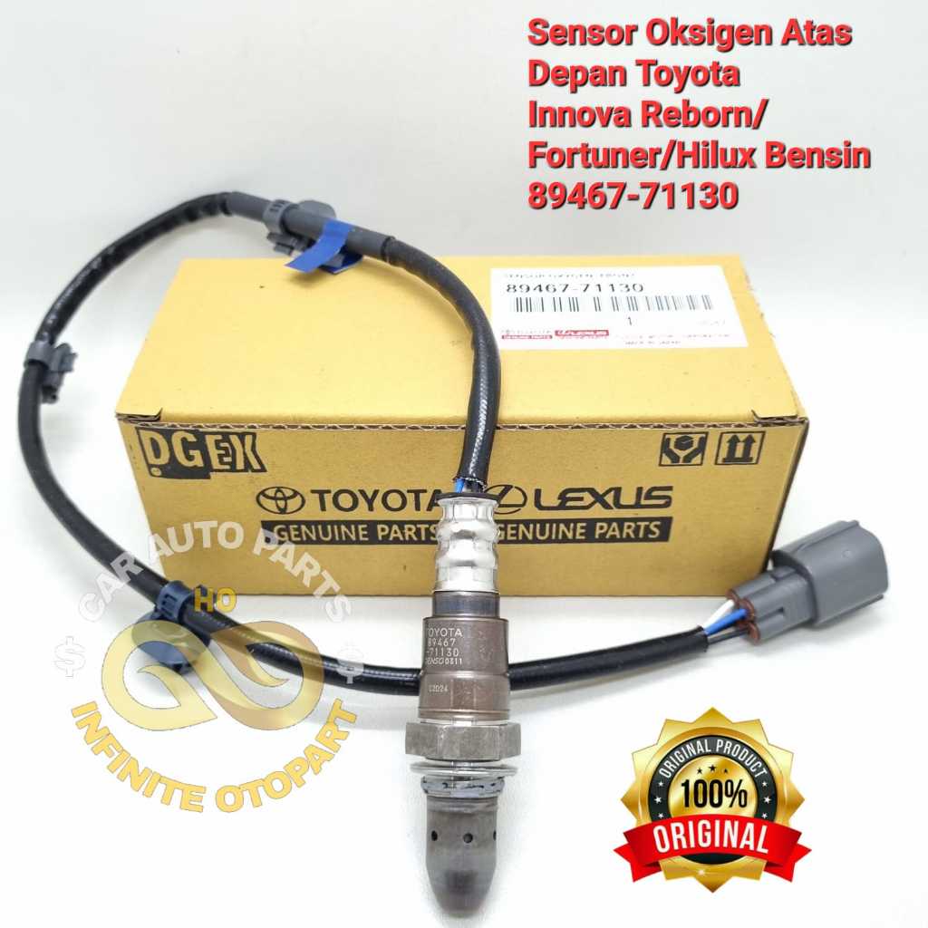 Jual SENSOR OKSIGEN O2 TOYOTA DEPAN ATAS INOVA INNOVA REBORN FORTUNER HILUX BENSIN | Shopee ...